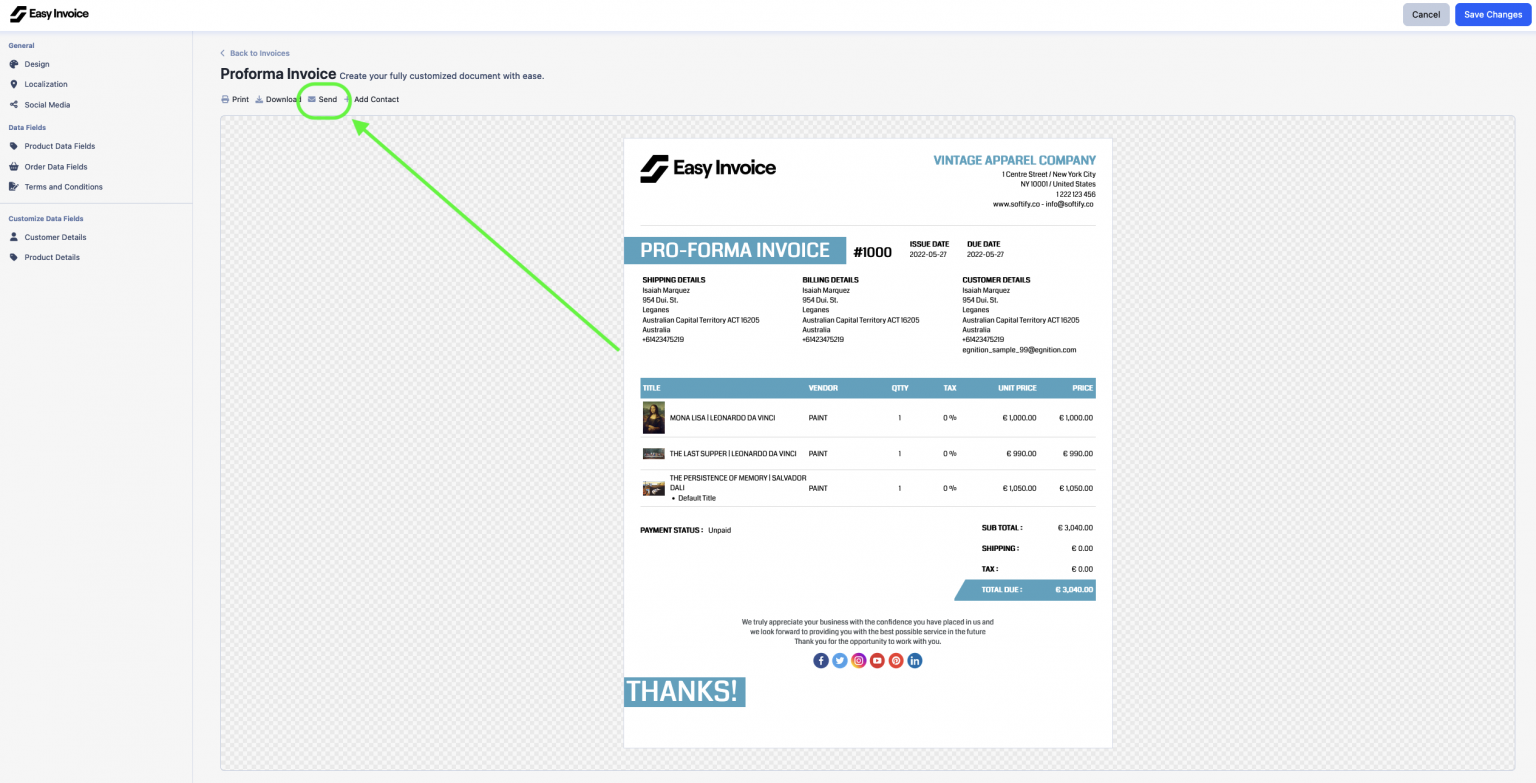 How to send invoices and receive payments from customers? – Softify Apps